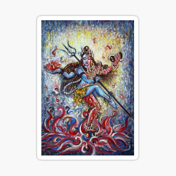 "Shiv Shakti" Sticker for Sale by hlmalik | Redbubble