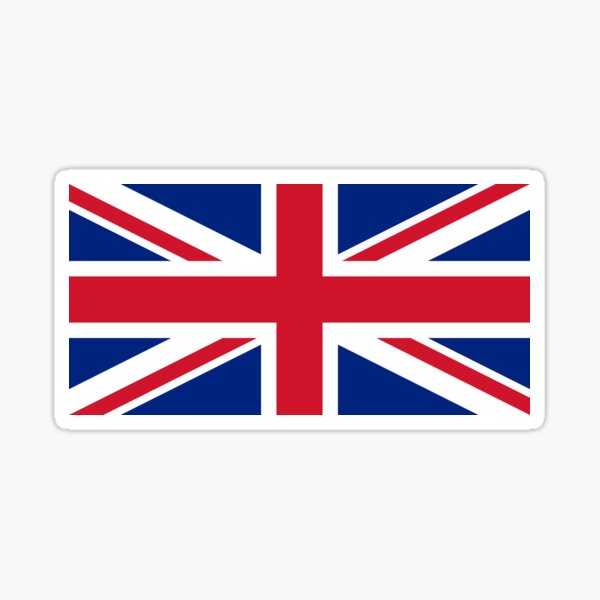 "United Kingdom Flag" Sticker for Sale by FunWithFlags | Redbubble
