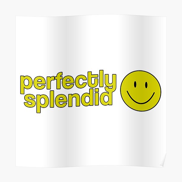 "Perfectly Splendid - Bly Manor" Poster for Sale by domiellis | Redbubble