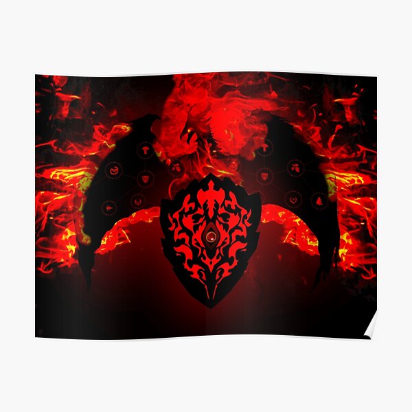 "The Rage Shield" Poster by pjain | Redbubble