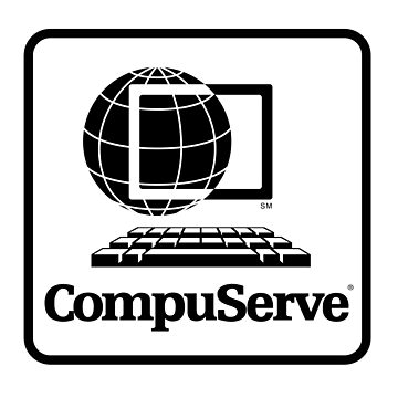 "Vintage computer logo – CompuServe" Poster for Sale by Merry ...