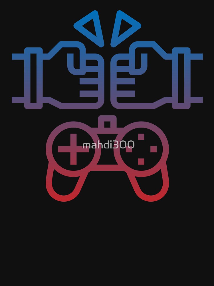 "typical gamer cool" T-shirt for Sale by mahdi300 | Redbubble | typical ...