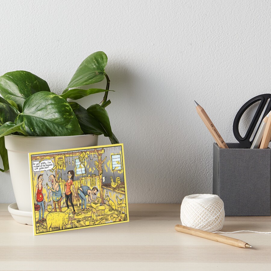 "Hazards " Sticker for Sale by Jed Dunstan | Redbubble