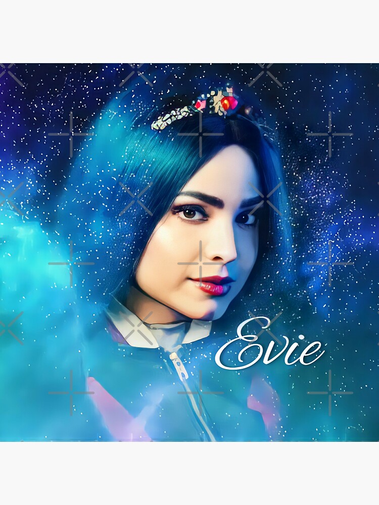 Sticker « Evie Blue Princess - Descendants 3 », par Arte-Enchanted ...