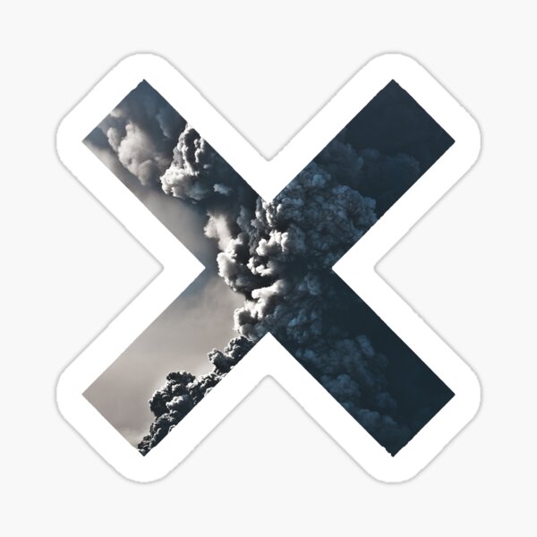 "cross" Sticker for Sale by VioletCat | Redbubble