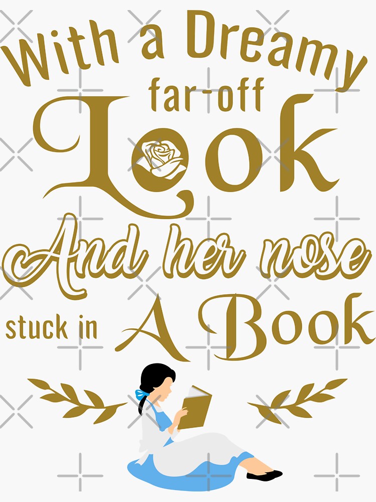 "Dreamy Far-Off Look" Sticker for Sale by parkadventure | Redbubble