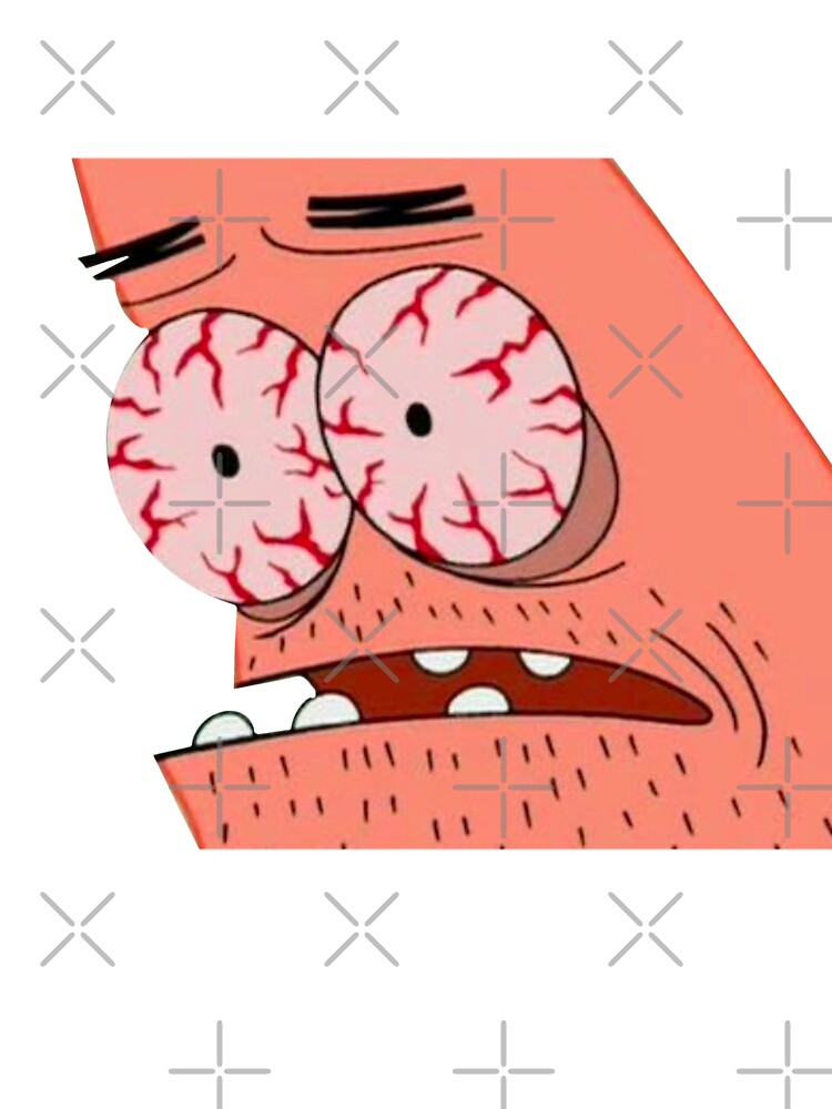 "patrick star meme " Sticker for Sale by Rubys-Designs | Redbubble