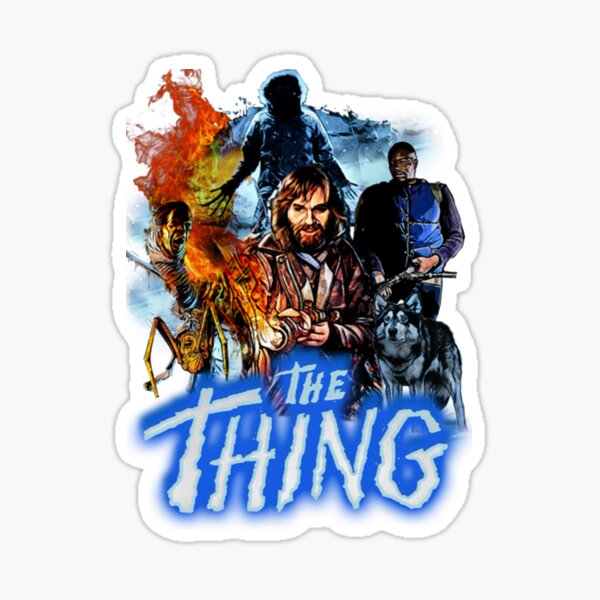 "The Thing Carpenter the Thing " Sticker for Sale by CekaTovi | Redbubble