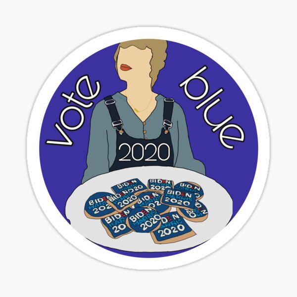 "Taylor swift vote blue" Sticker for Sale by saigev | Redbubble