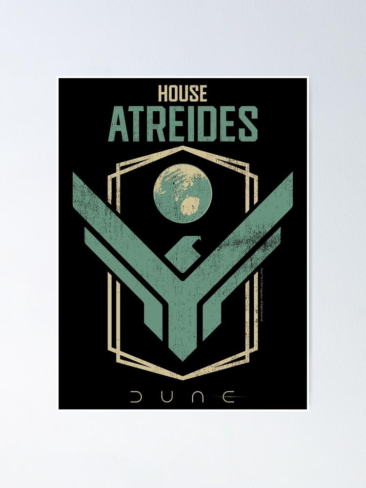 Póster «Símbolo de la casa Atreides - Dune 2021 Film Graphic» de ...