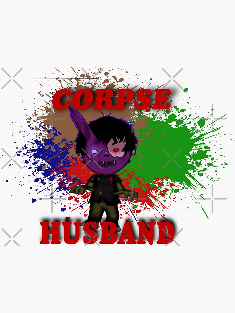 "corpse husband" Sticker for Sale by kenstock | Redbubble