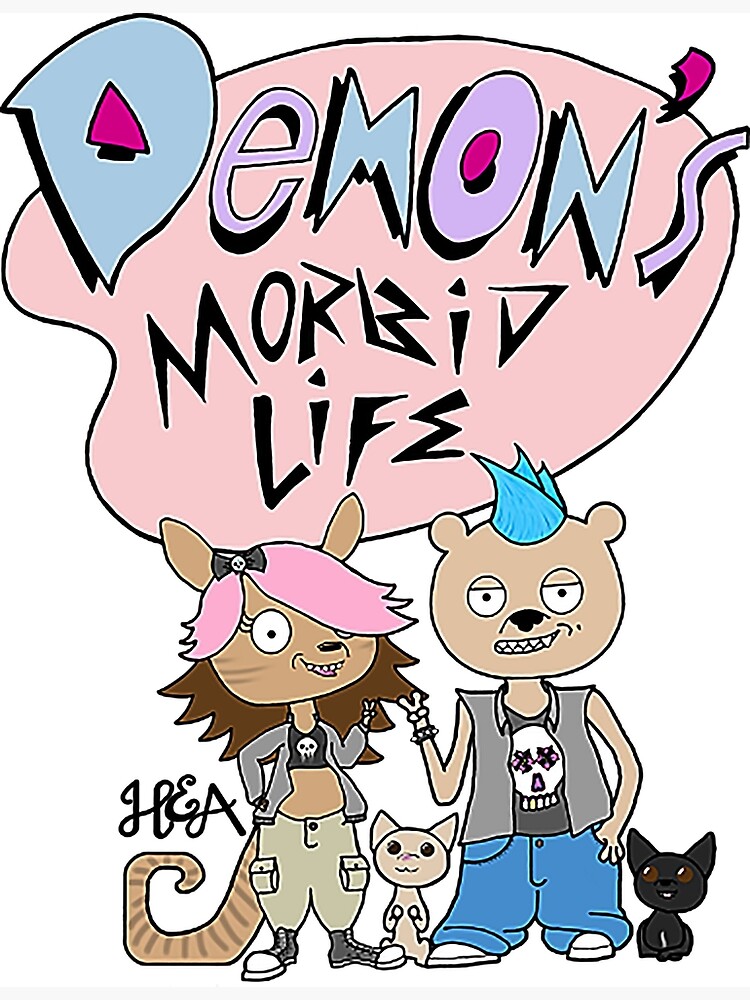 "Demon's Morbid Life" Poster for Sale by hoangloan257 | Redbubble