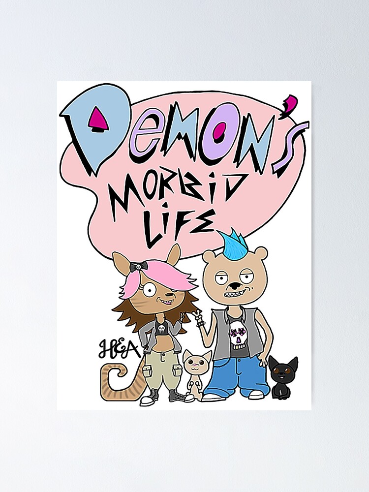 "Demon's Morbid Life" Poster for Sale by hoangloan257 | Redbubble