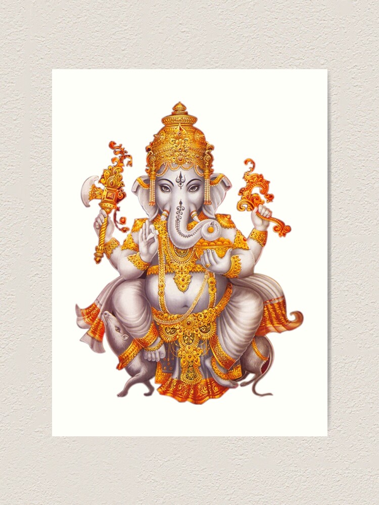 "Ganesh , Ganesha " Art Print by justrachna | Redbubble
