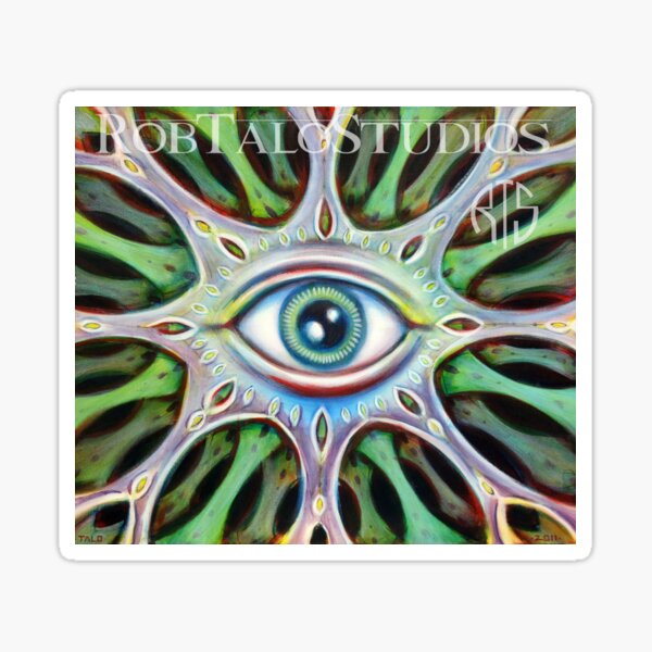 ""Third Eye"" Sticker by RobTalo | Redbubble