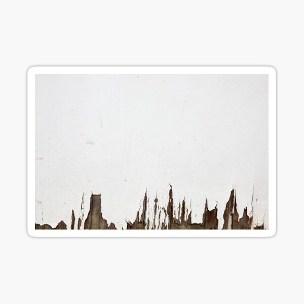 "White Surface Wooden Crack" Sticker for Sale by textural | Redbubble