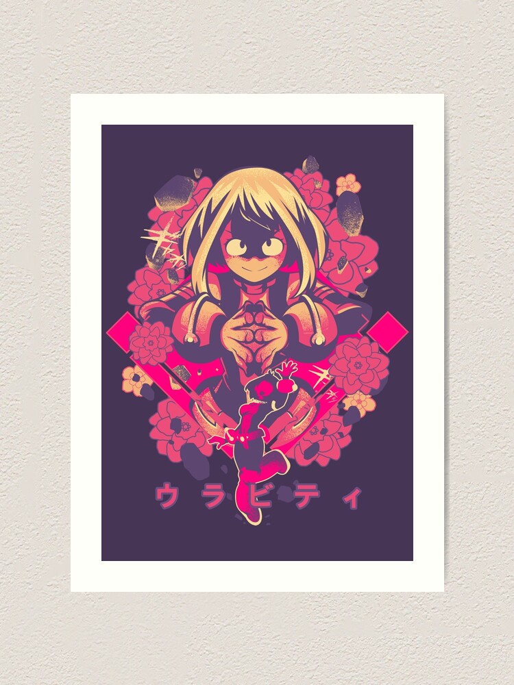 "Hero Uravity - Ochako Uraraka v2" Art Print by ChrisDalida | Redbubble