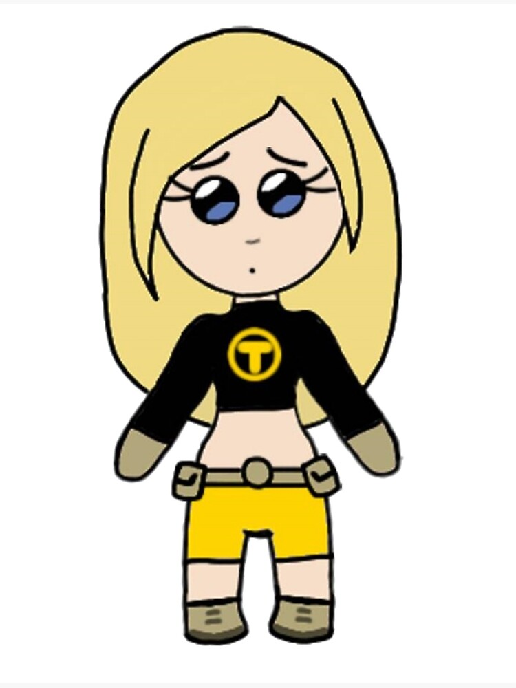 "Chibi Terra - Teen Titans" Canvas Print by nevertoolatexx | Redbubble