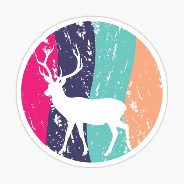 "Deer" Sticker for Sale by ANZI-Designs | Redbubble