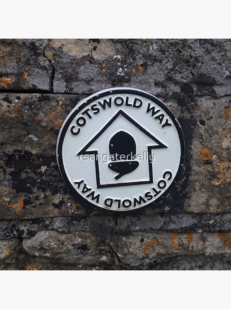 "The Cotswold Way - Sign " Pin for Sale by rsangsterkelly | Redbubble