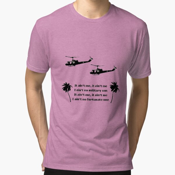 "CCR Tribute - Fortunate Son" Tri-blend T-Shirt by DiesIraeKaa | Redbubble