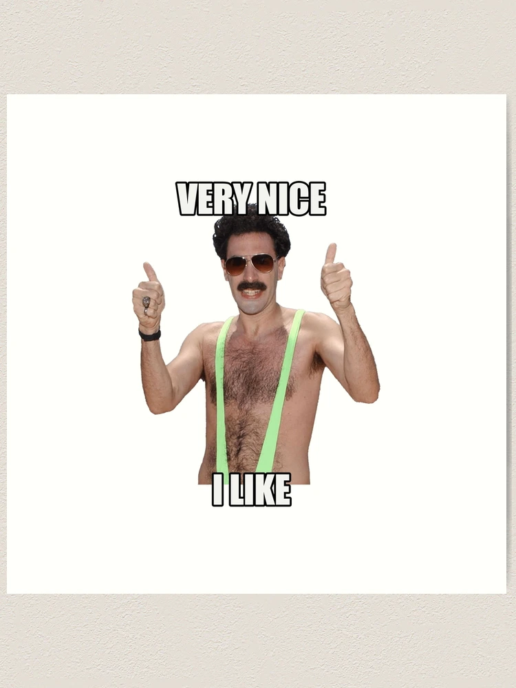 Borat Very Nice Meme Borat Very Nice GIFs | Tenor