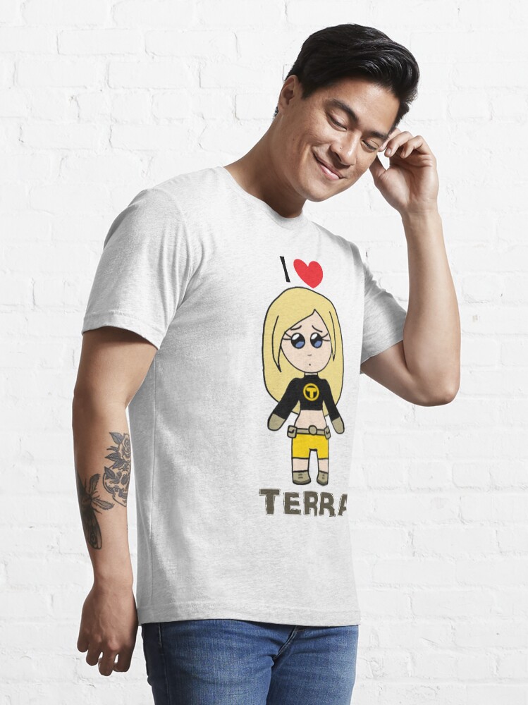 "I Terra - Teen Titans" T-shirt for Sale by nevertoolatexx | Redbubble ...