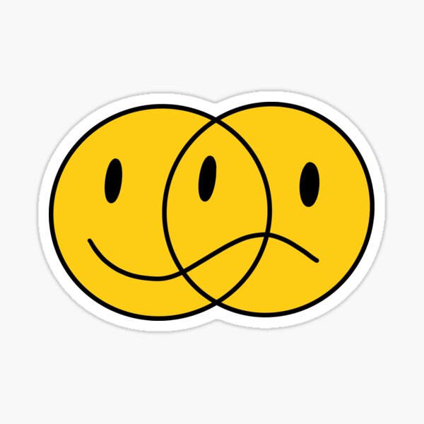 "smiley face" Sticker for Sale by PienR | Redbubble