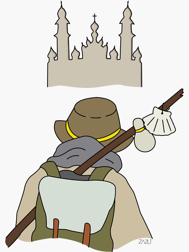 "Pilgrim" Sticker for Sale by ZazuConcept | Redbubble