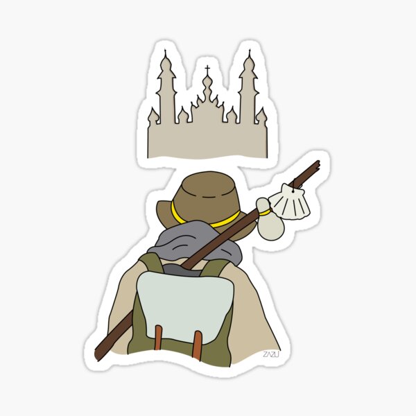 "Pilgrim" Sticker for Sale by ZazuConcept | Redbubble