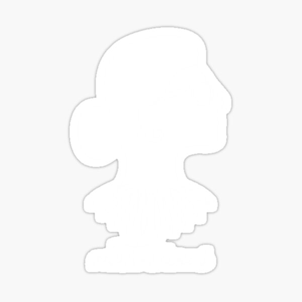 "Notorious RBG Ruth Bader Ginsburg Profile Line Drawing" Sticker for ...