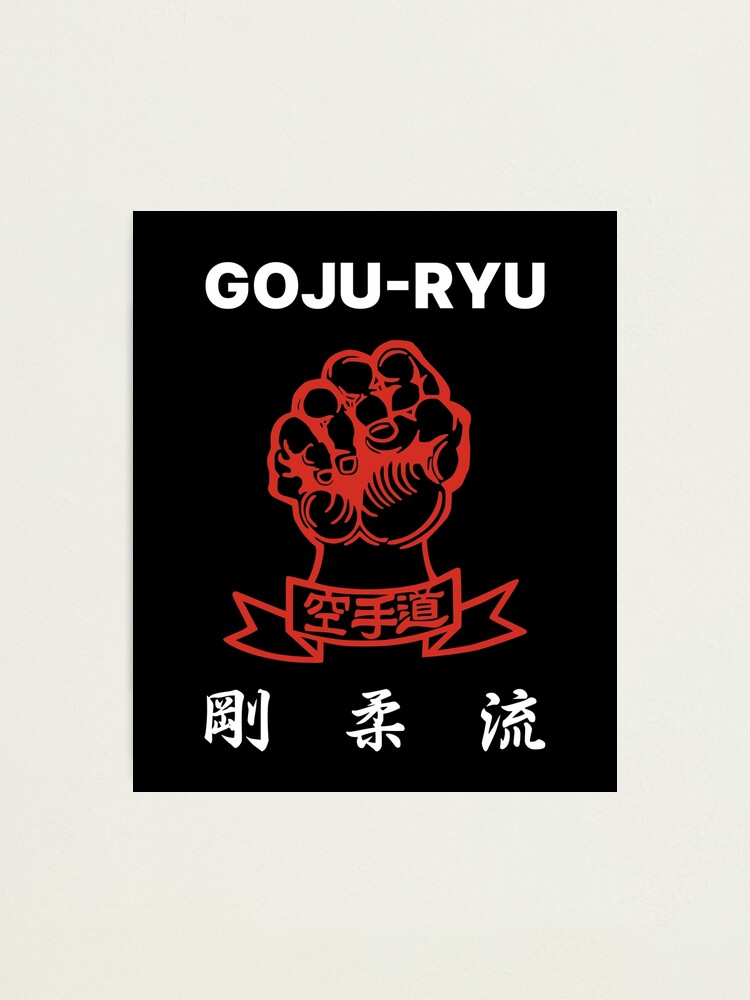 "GoJu-Ryu karate - symbol with kanji" Photographic Print for Sale by ...