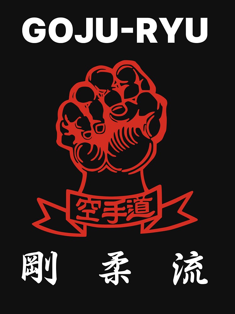 "GoJu-Ryu karate - symbol with kanji" T-shirt for Sale by KarateDoMWOL ...