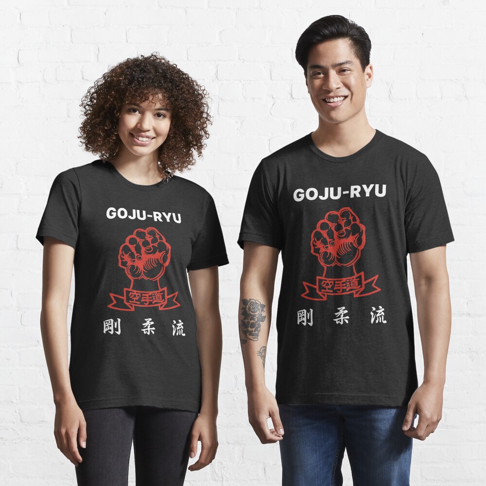 "GoJu-Ryu karate - symbol with kanji" T-shirt for Sale by KarateDoMWOL ...