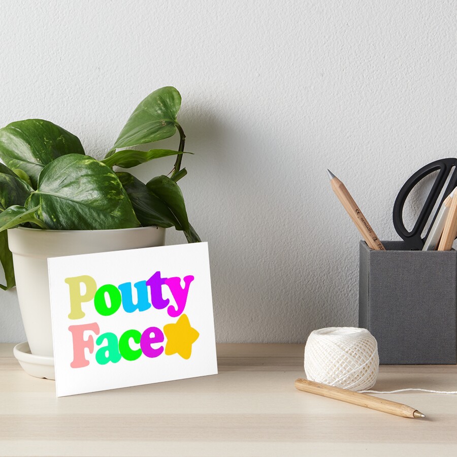 "Addison Rae, Merchandise, For You, i LOVE YOU, pOUTY fACE" Art Board ...