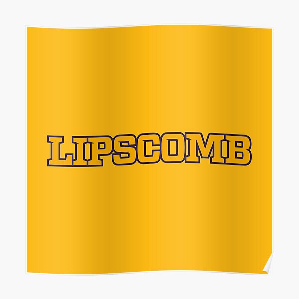 "The Lipscomb Bisons Wordmark" Poster by koujiroumitani | Redbubble