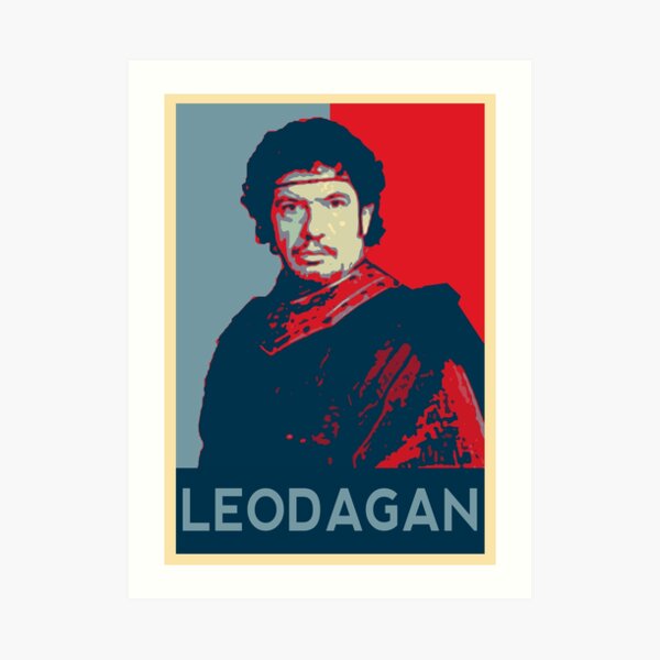 "Kaamelott - Léodagan Hope Style" Art Print by Ornicar | Redbubble