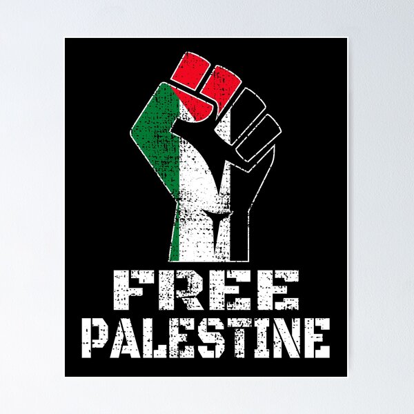"FREE PALESTINE | SUPPORT PALESTINE" Poster for Sale by MagicBoutique ...