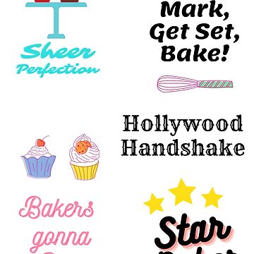 "Great British Bake Off Quotes collection" Sticker for Sale by Dynamic ...