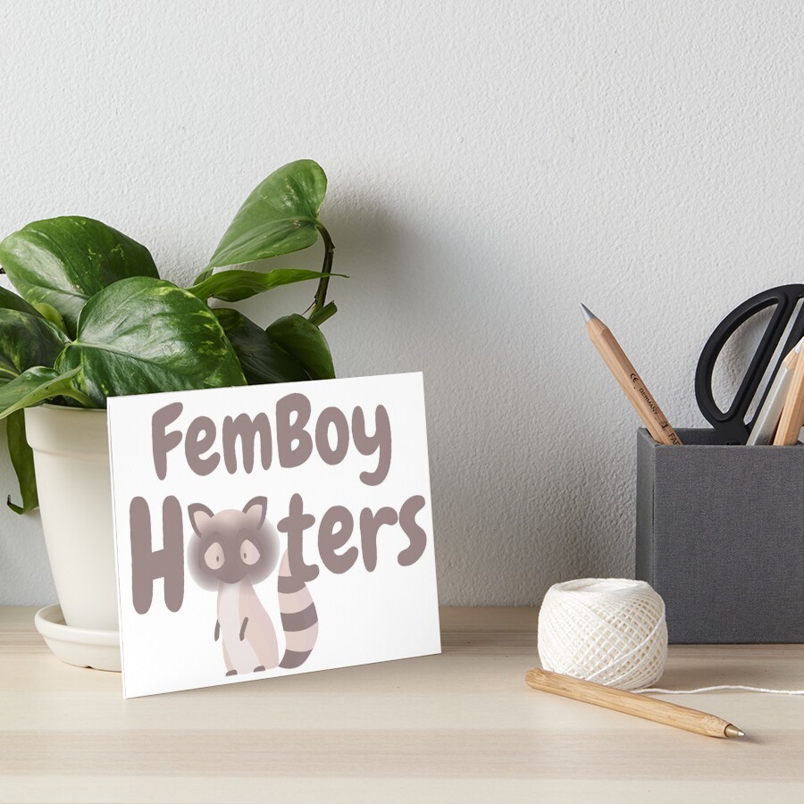 "FemBoy Hooter" Art Board Print by gReAtwOnDer | Redbubble