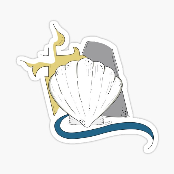 "Pilgrim Symbol" Sticker for Sale by ZazuConcept | Redbubble