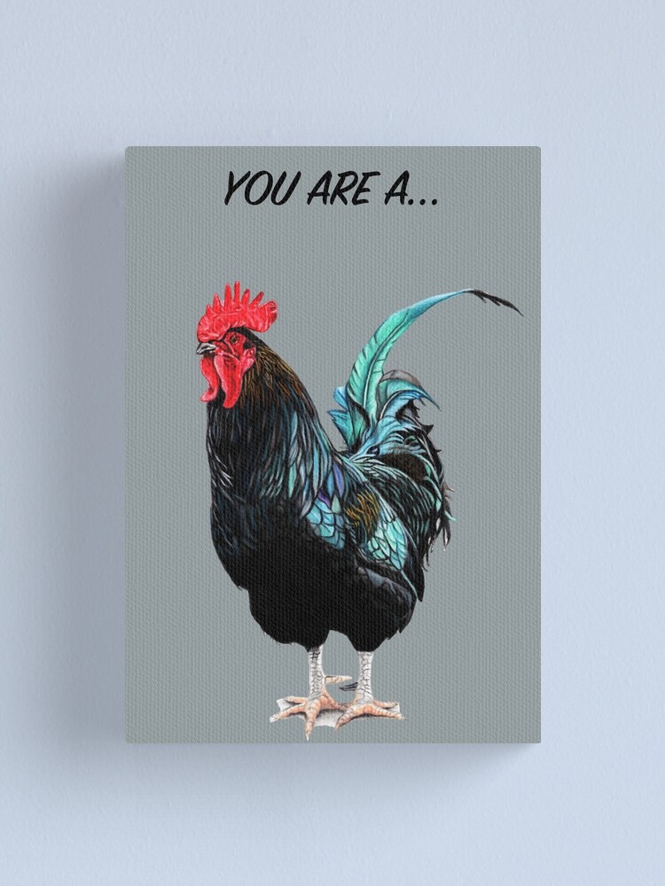 "RUDE COCKEREL SLOGAN - COCKEREL SLOGAN - COCKEREL - COCKEREL FUNNY ...