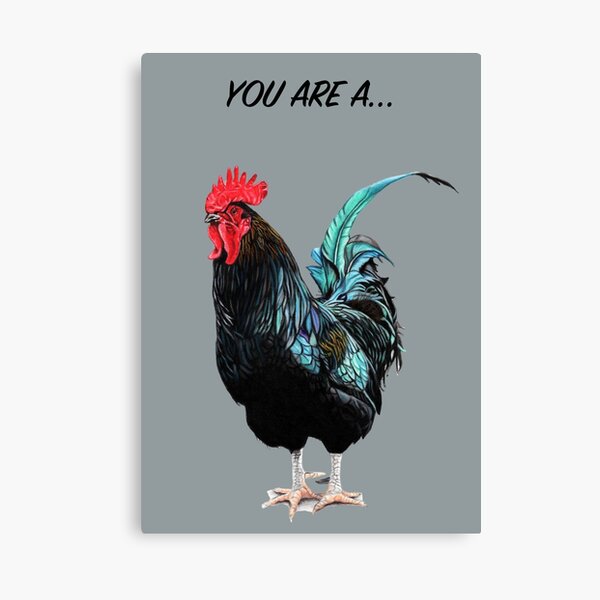 "RUDE COCKEREL SLOGAN - COCKEREL SLOGAN - COCKEREL - COCKEREL FUNNY ...