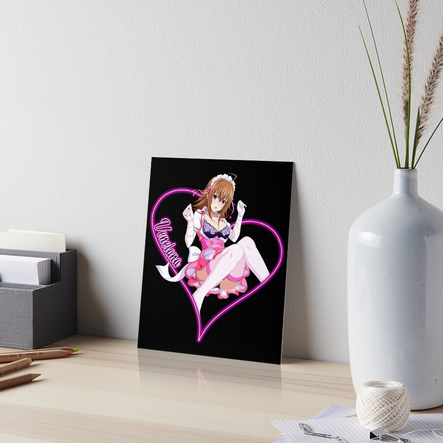 " Maid Venelana Gremory Waifu (High School DxD) " Art Board Print by ...