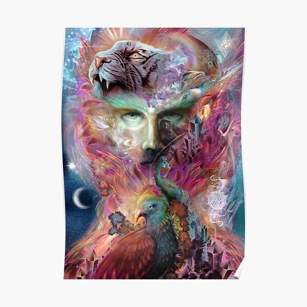 "The Shapeshifter" Poster by LDvisionaryart | Redbubble