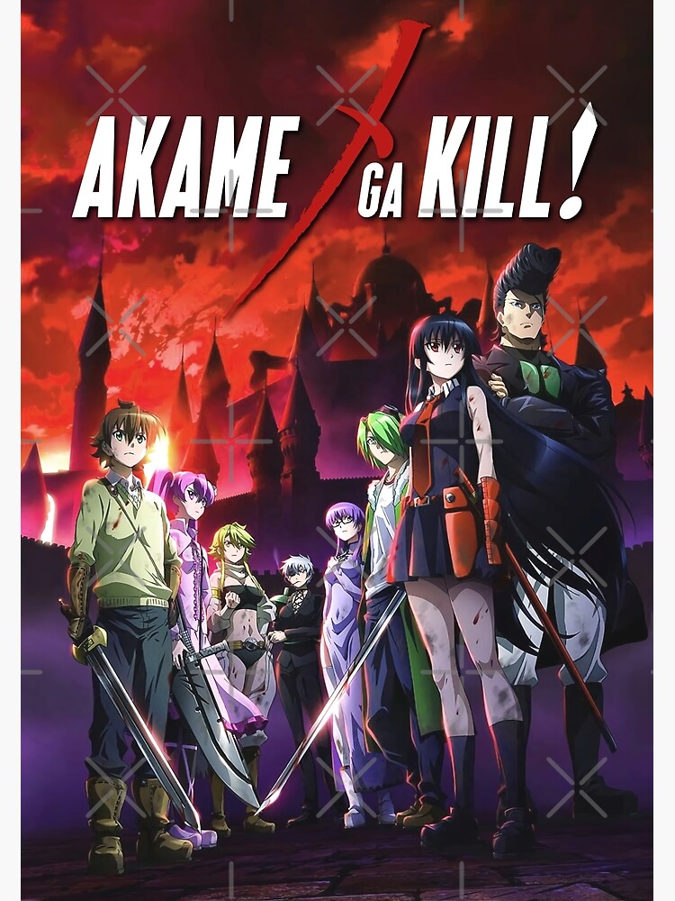 "Akame Ga Kill Anime" Photographic Print by JessicaBenoit | Redbubble