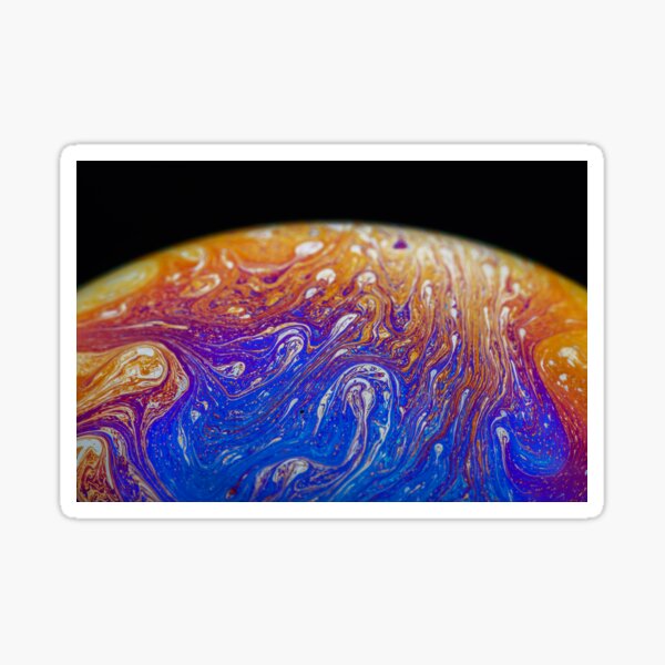 "Soap Bubble Close Up" Sticker by philippemx | Redbubble