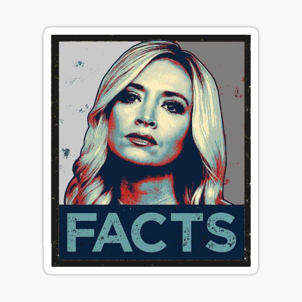 "kayleigh mcenany facts" Sticker for Sale by outhmanerkibi | Redbubble