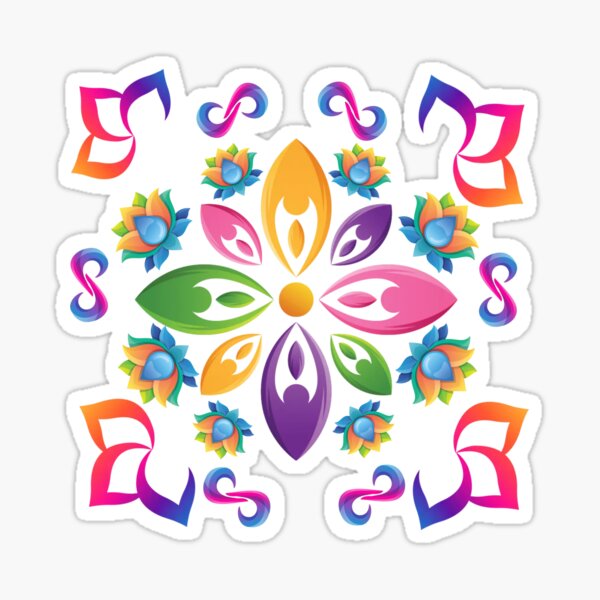 "Colorburst" Sticker for Sale by DaytonTreasure | Redbubble