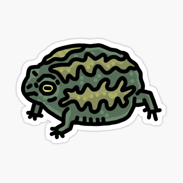 "fat frog" Sticker for Sale by Saessls | Redbubble